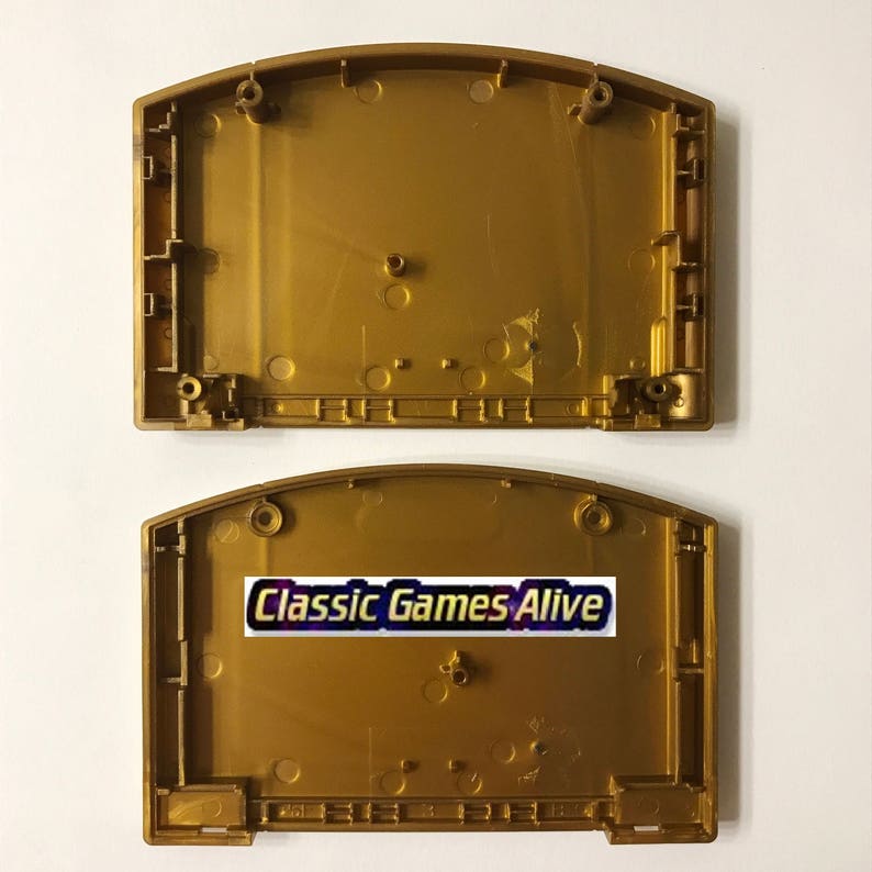 N64 Replacement Case Cartridge Shell Zelda Gold and Gray - Etsy