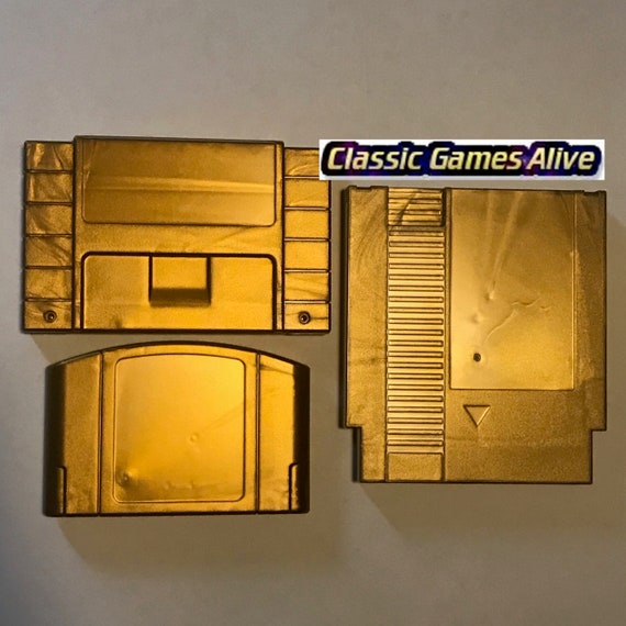 Zelda Gold Color Replacement Case Cartridge Shell for N64/ - Etsy