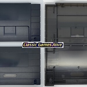 SNES Replacement Case Cartridge Shell - Transparent COLOR TOP Quality ...