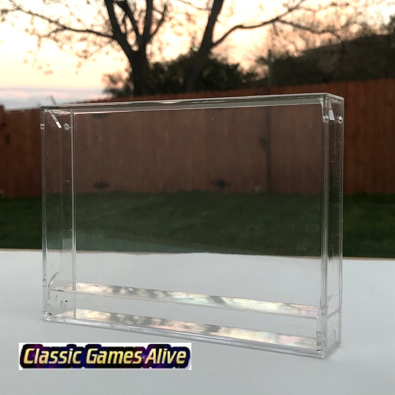 Best Nintendo SNES Video Game Cartridge Display Case (highest Quality ...