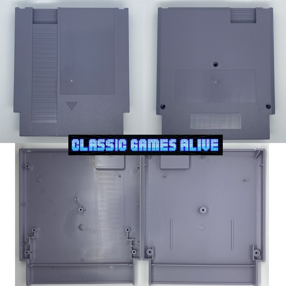 NES Replacement Case Cartridge Shell - Solid COLORS (8 Color Choices ...