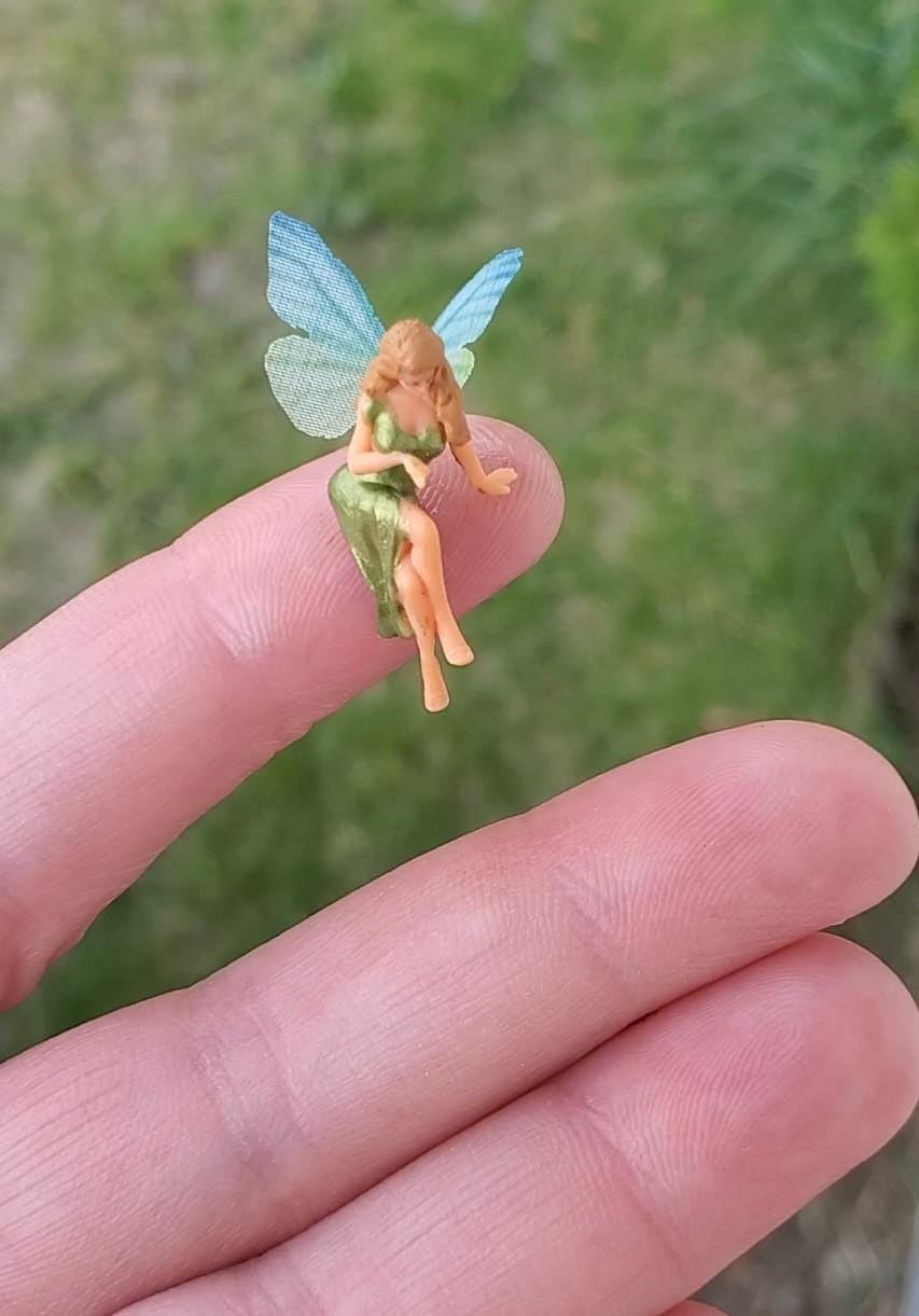 Teeny Tiny Fairy Handmade in the USA Itty Bitty Fairy Doll Terrarium ...