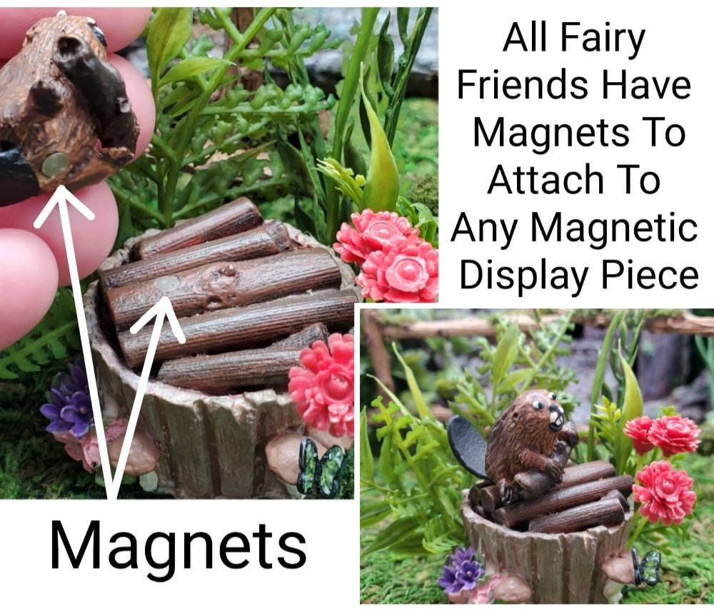 Benny The BeaverFairy Garden Tiny Fairy Animals Miniature | Etsy