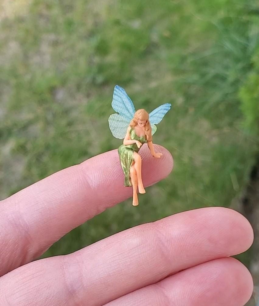 Teeny Tiny Fairy Handmade in the USA Itty Bitty Fairy Doll Terrarium ...