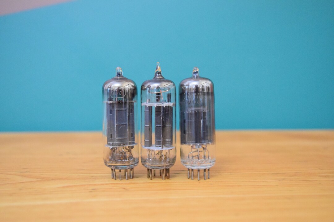 Small Vacuum Tubes Set of Three Electron Tubes 2.25 Diodes Steampunk ...