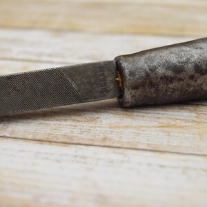 Three Sided File | Triangle Rasp Globe Brand | Rustic Toolbox DIY Do It ...