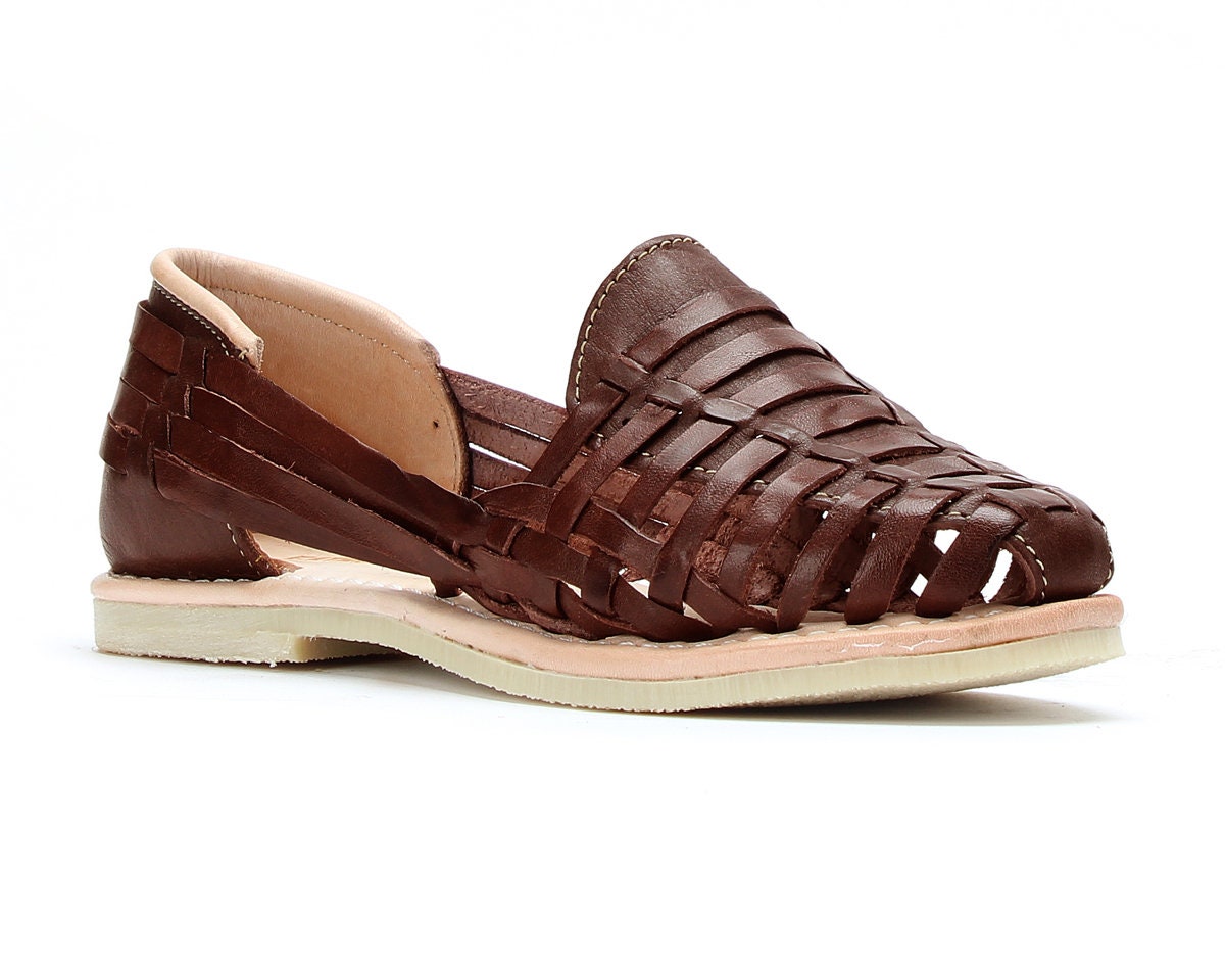 Handmade Huaraches Sandals Chocolate - Etsy