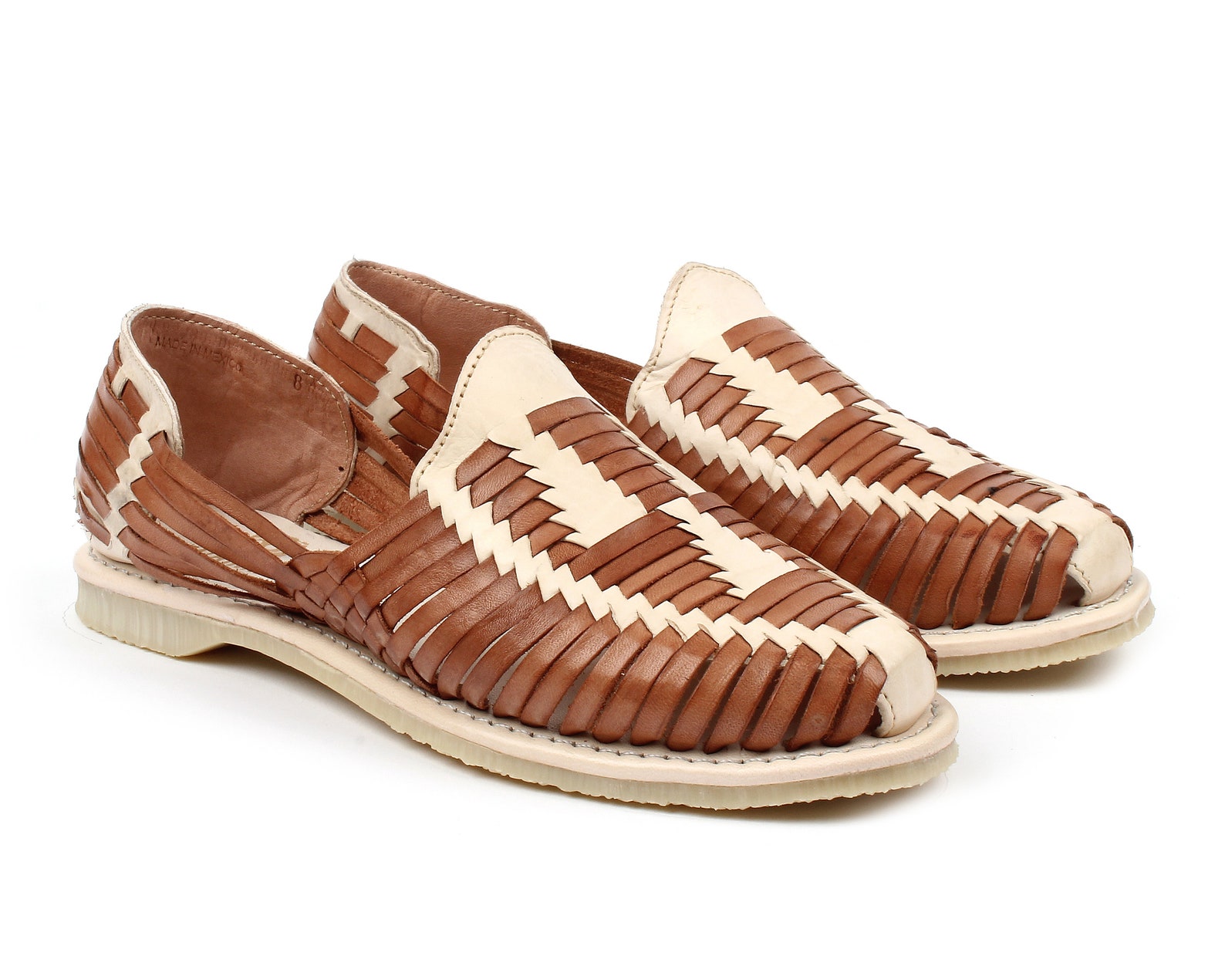 Handmade Huarache Sandals Sand - Etsy