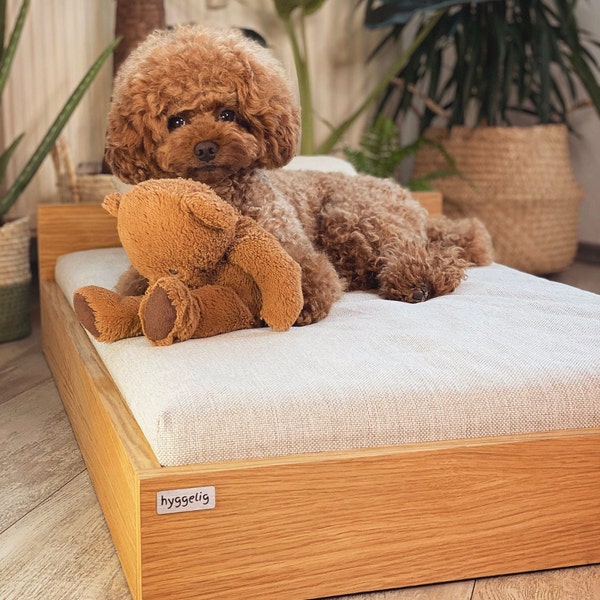 Wooden Dog Bed - Etsy