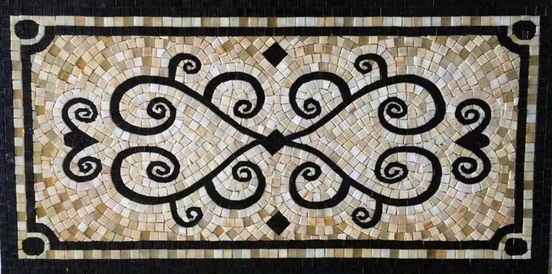 Kitchen Mosaic- Adela Mural- Glass Tile Mosaic - Wall Art - Wall Decor ...