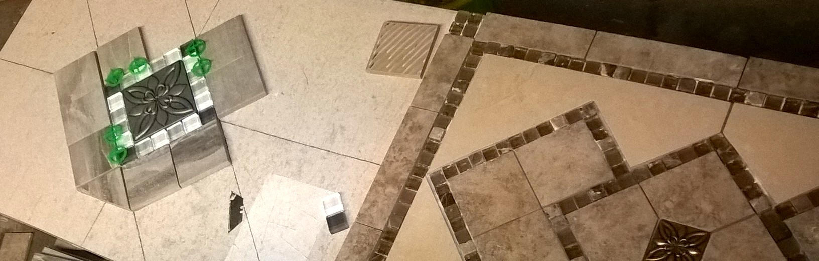 Black White Brown Beige 24x24 Captain Medallion | Etsy