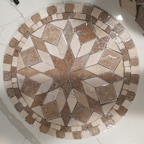 Mosaic Medallion - Etsy