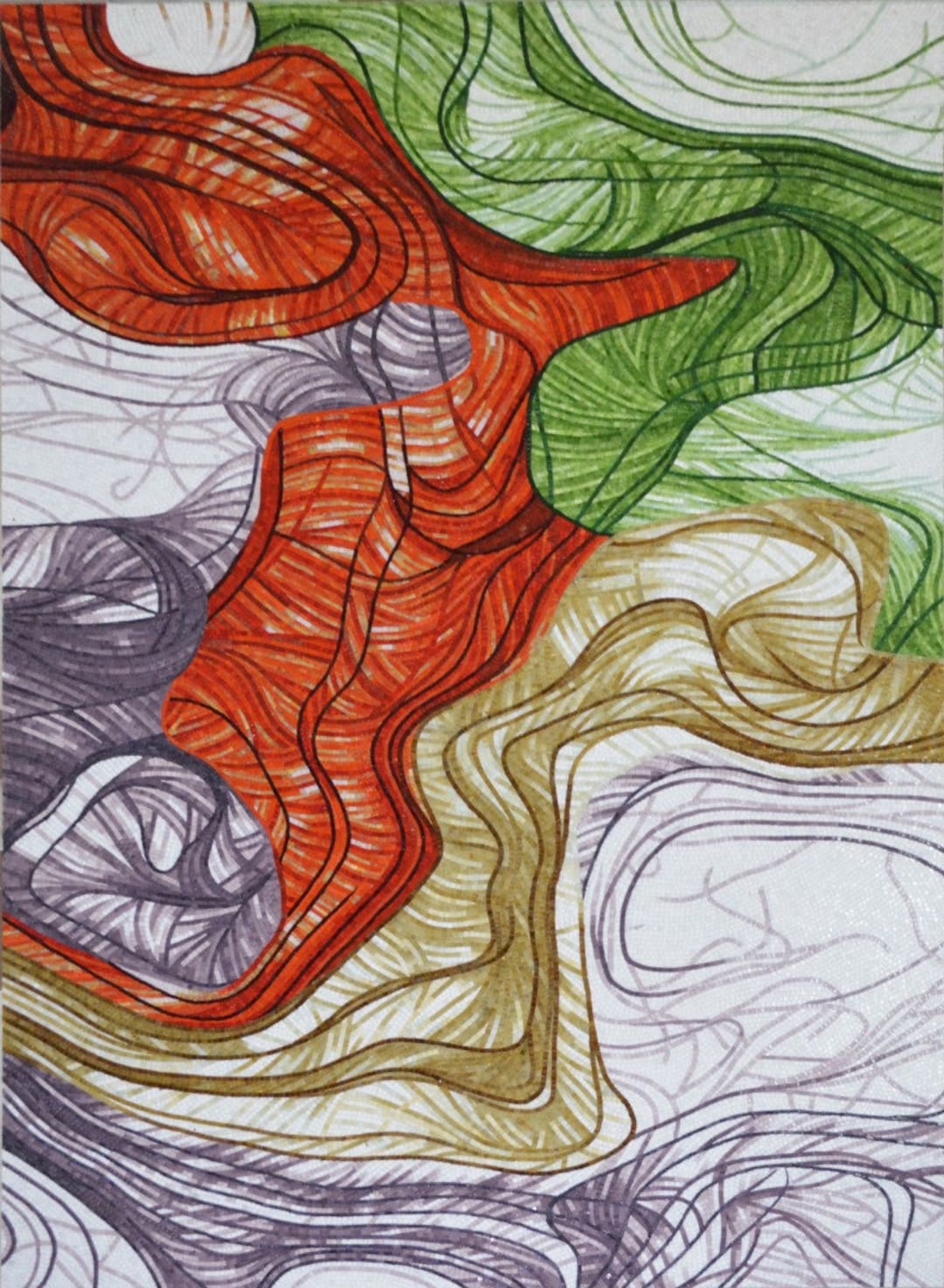 Gaya -glass Tile Mosaic - Wall Art - Wall Decor Backsplash - Wall Mural ...