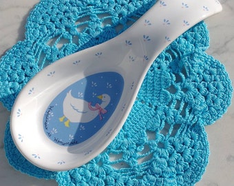 Ceramic Spoon Rest - Etsy