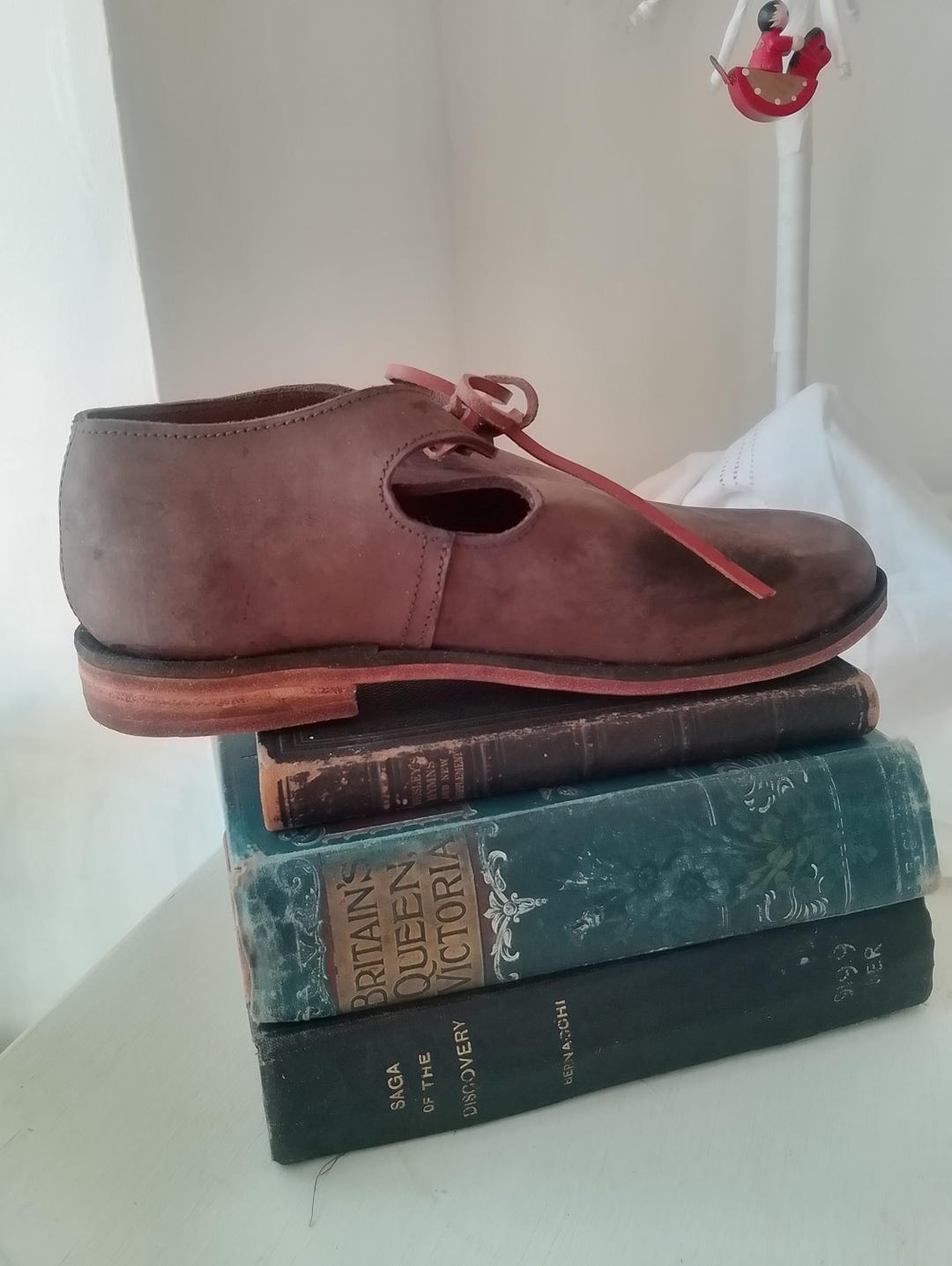 Reenactment Shoe, Historical Shoe, Museum Display, Home Decor Display ...