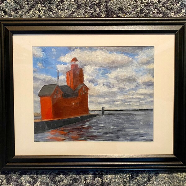 Lighthouse Oil - Etsy