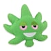 Dooby's "weed Leaf Emoji" Hemp Dog Toy - Etsy