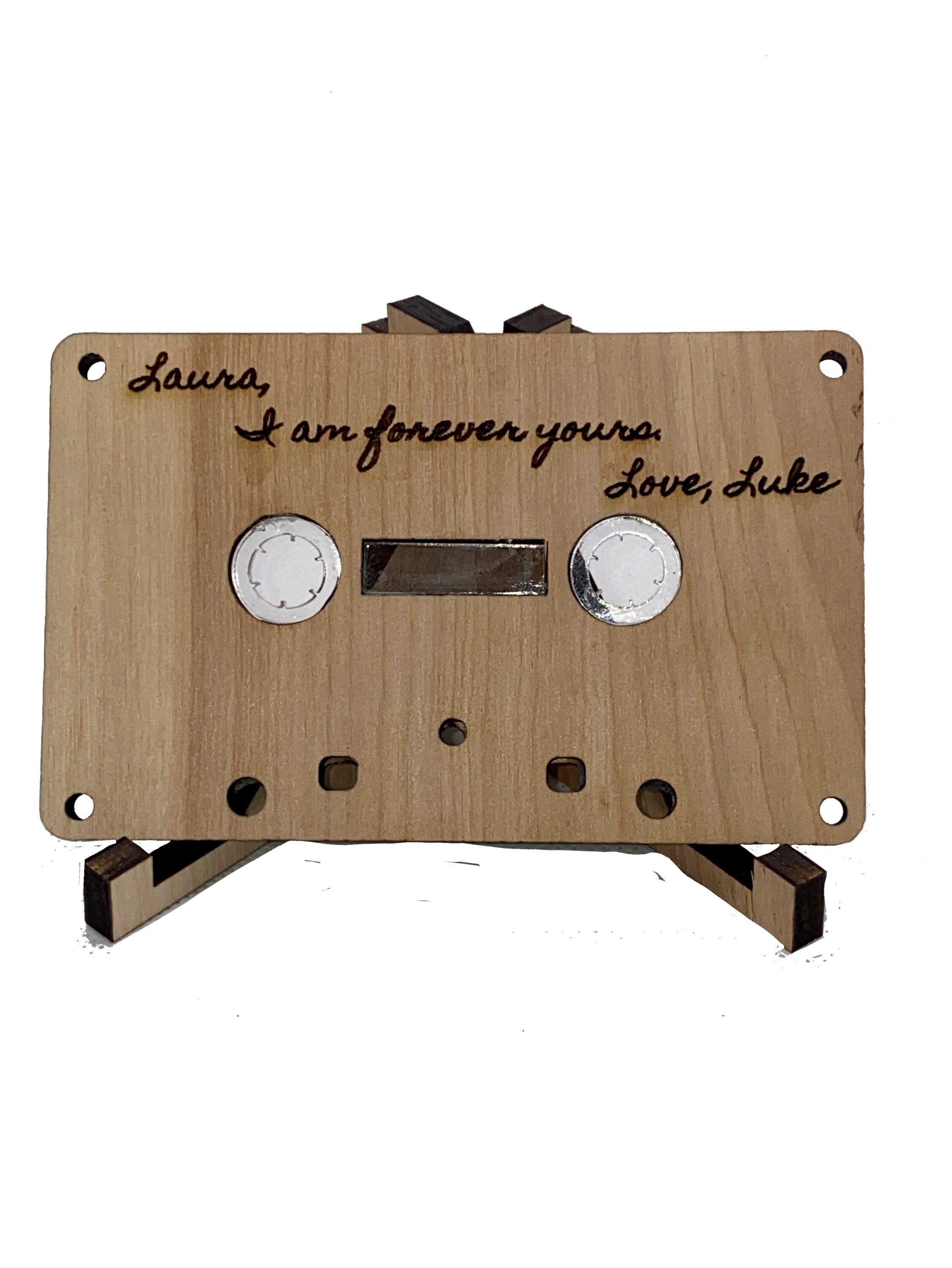 Retro Spotify Mixtape/ engraved/ wooden/ cassette tape/ | Etsy