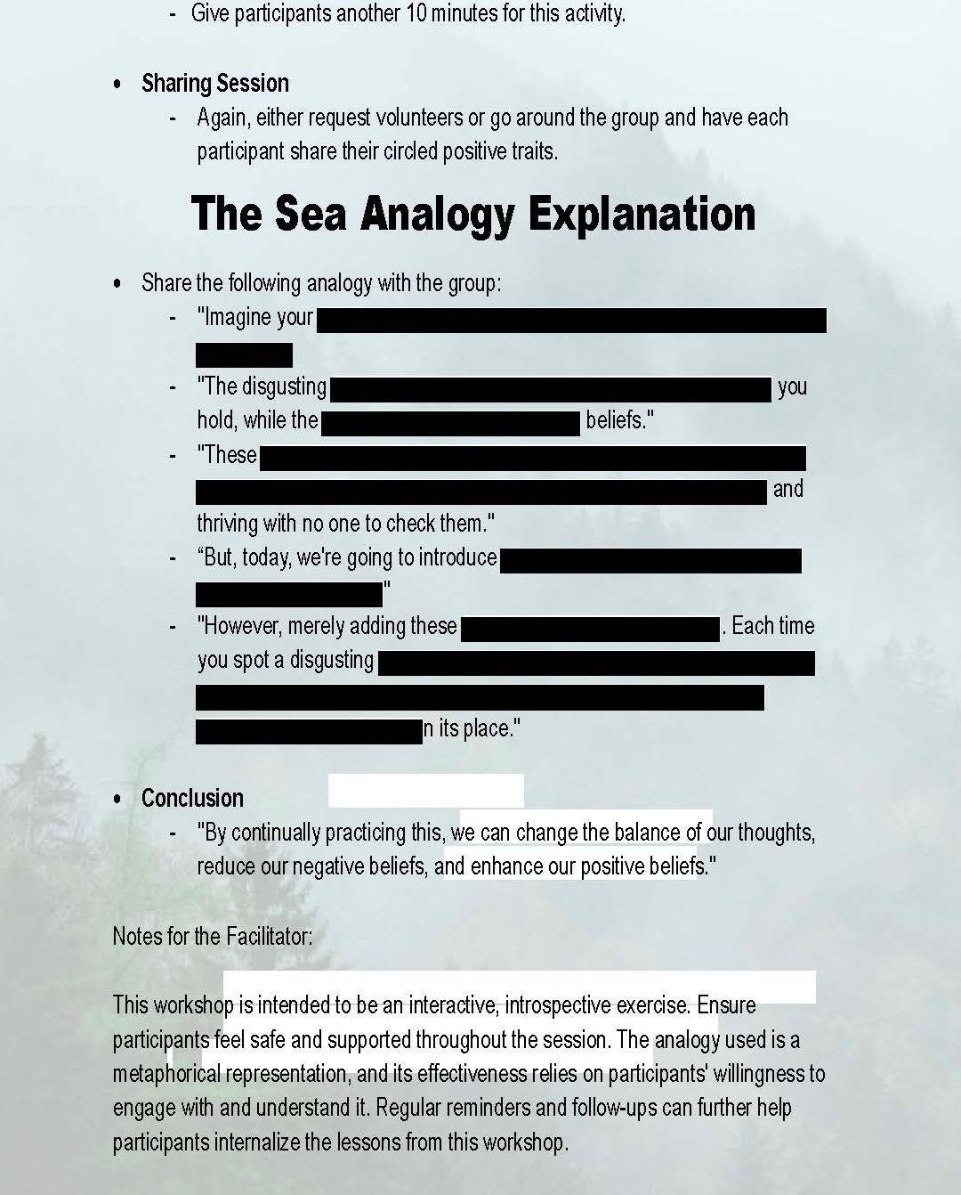 Dive Deep Into Your Mind CBT Self Reflection Activity With 3 Worksheets ...