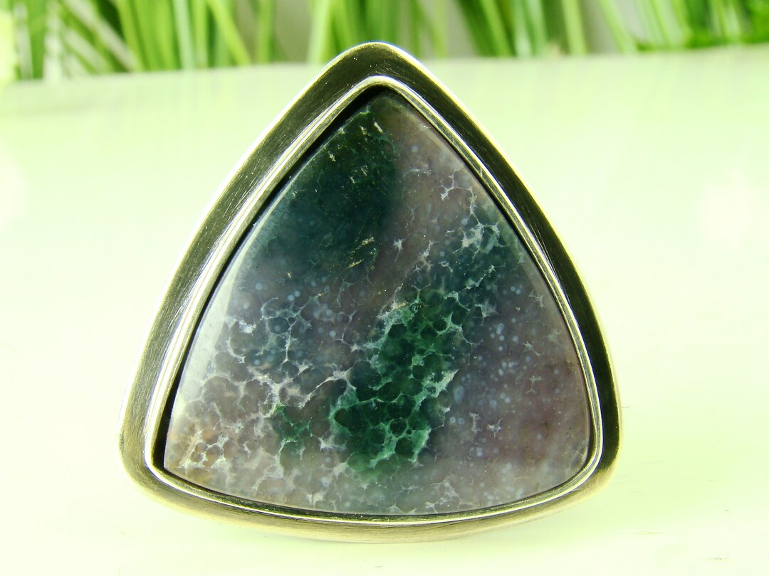 Grape Agate Ring, Sterling Silver 925,oxidised,handmade,coctail Ring ...