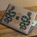 Serpent Snake Mac pro skin Mandala decal MacBook air A1932 | Etsy
