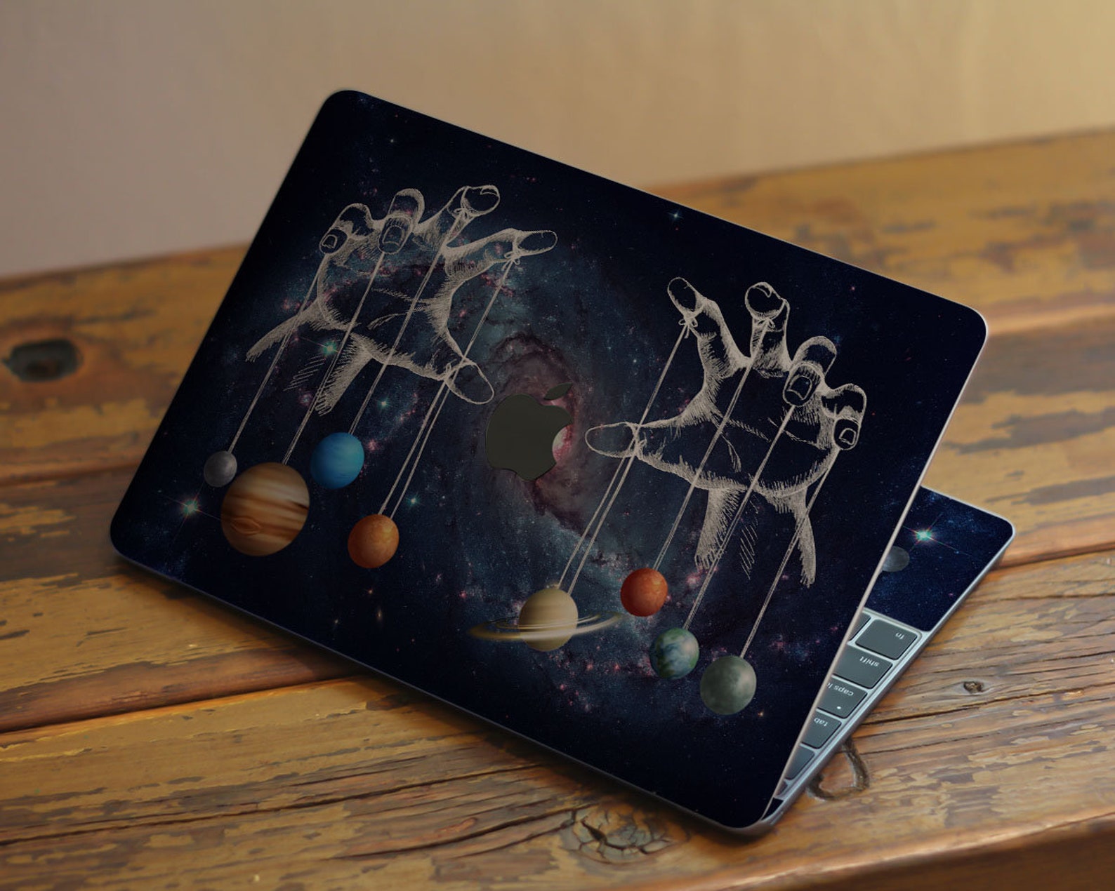 Planets Sticker Apple Macbook Pro 13 Nebula Print Mac Air 11 | Etsy