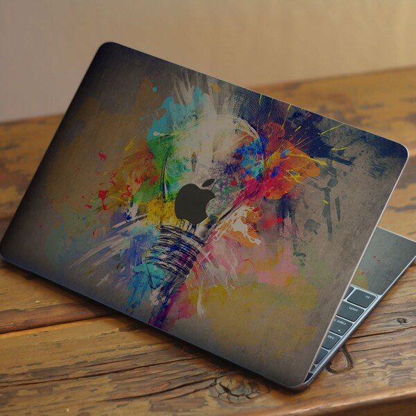 Macbook Light Decal - Etsy