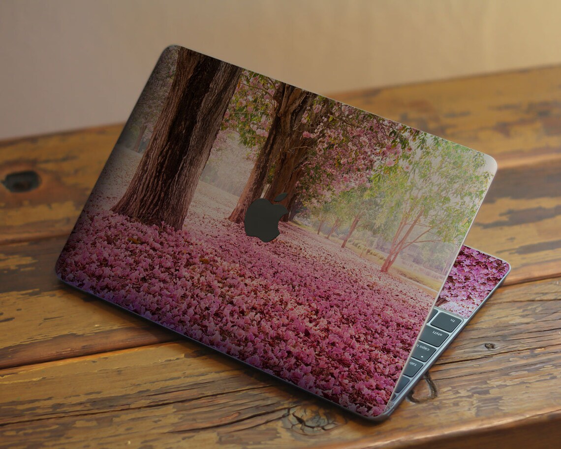 Pink Tree Macbook Air 13 2019 Mac Book Pro 15 Skin 16 Sleeve | Etsy
