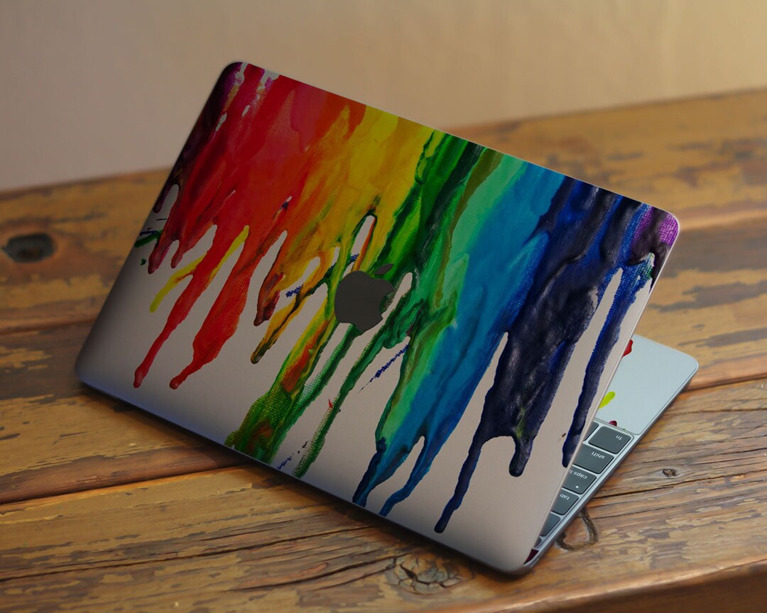 Rainbow Art MacBook Pro 15 Cover Watercolor Paint MacBook 16 - Etsy