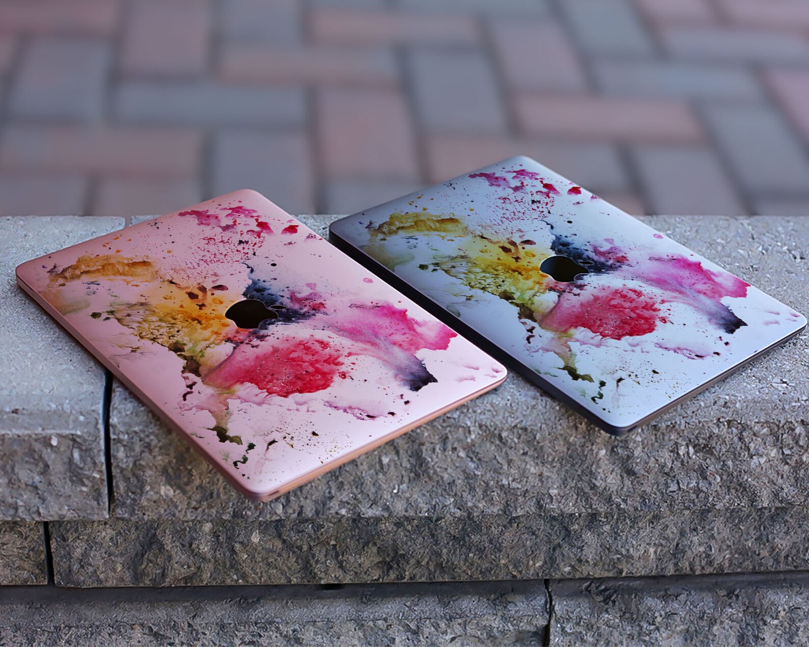 Splatter Paint 12 Macbook Pro Skin Watercolor Abstract A1932 - Etsy