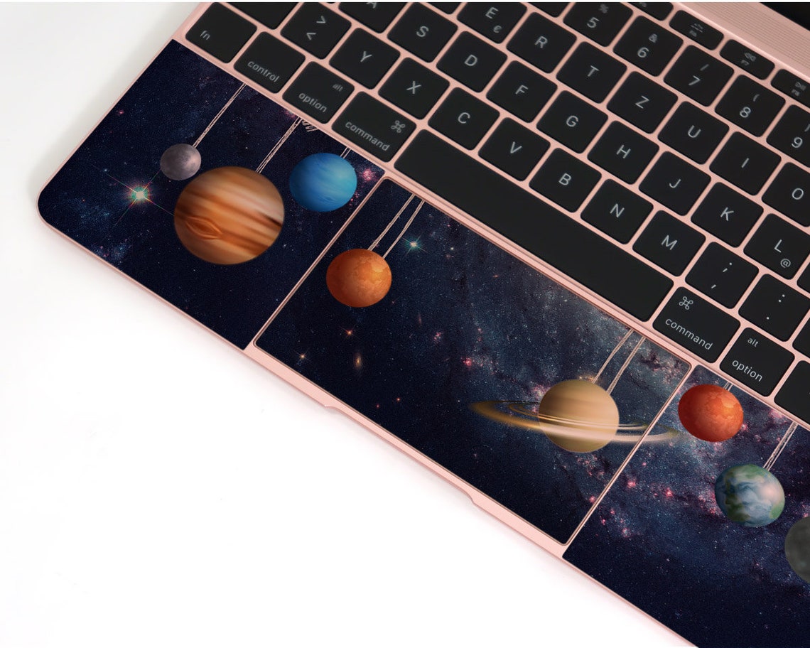 Planets Sticker Apple Macbook Pro 13 Nebula Print Mac Air 11 | Etsy