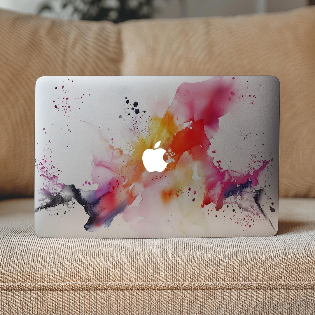 Splatter Paint 12 MacBook Pro Skin Watercolor Abstract A1932 Mac Book ...