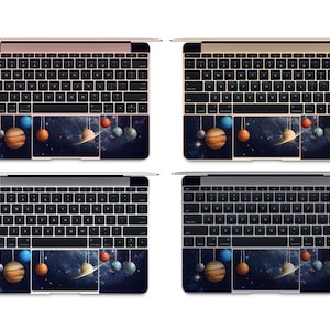 Planets Sticker Apple Macbook Pro 13 Nebula Print Mac Air 11 | Etsy