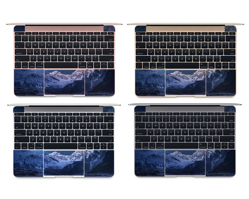 Mountains Decal Mac Air 13 Sticker Night Sky Macbook 11 Skin - Etsy