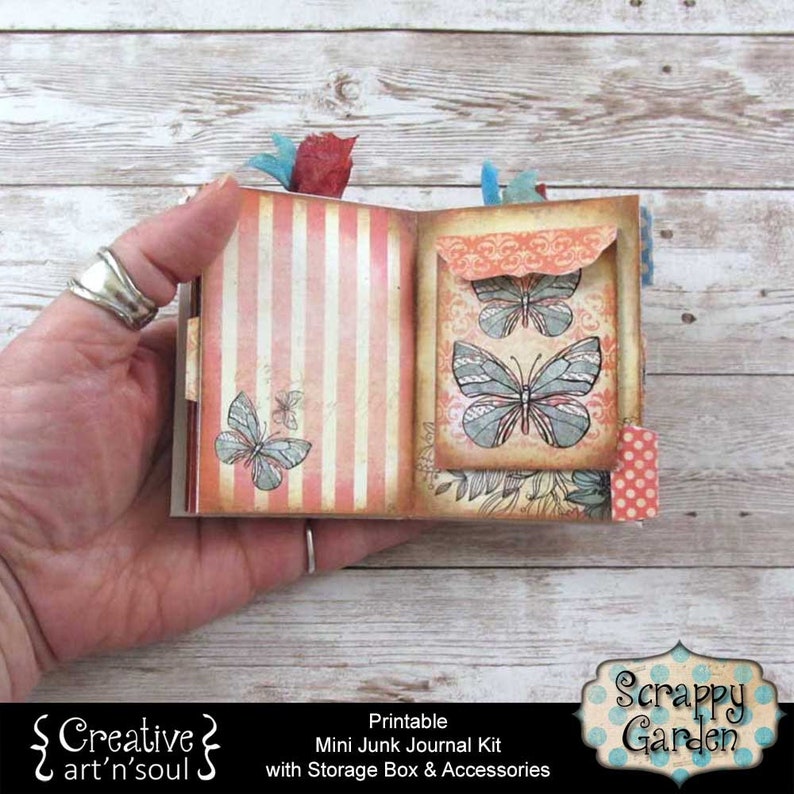Printable Mini Junk Journal Kit Digital Journal Kit Junk - Etsy Canada