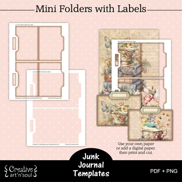 Printable File Folders - Etsy