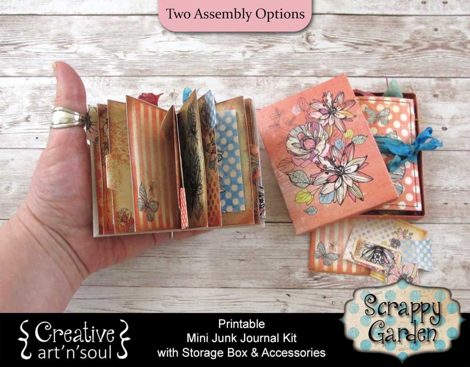 Printable Mini Junk Journal Kit Digital Journal Kit Junk | Etsy UK