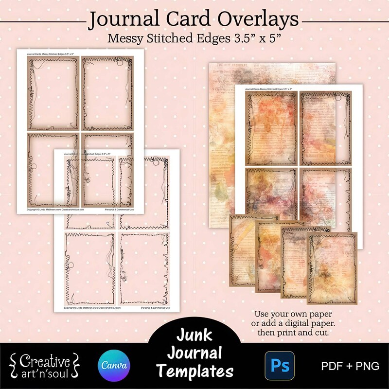 Journaling Cards - Etsy