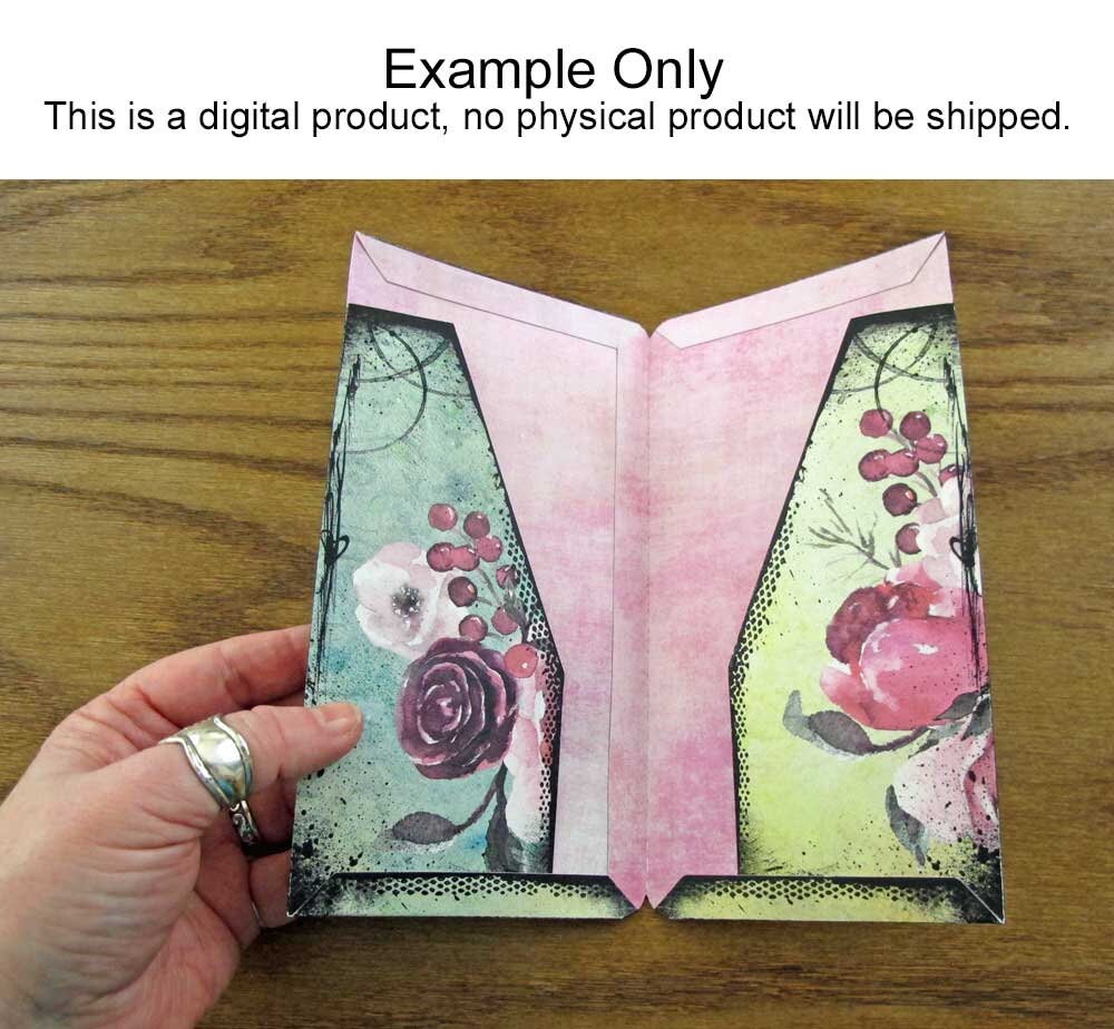 Printable Traveler's Notebook Pocket Folder Creative - Etsy