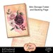 Printable Junk Journal Ephemera Set Mini File Folder Cards - Etsy
