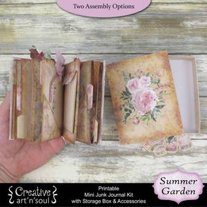 Printable Mini Junk Journal Bundle, 6 Mini Junk Journal Kits - Etsy