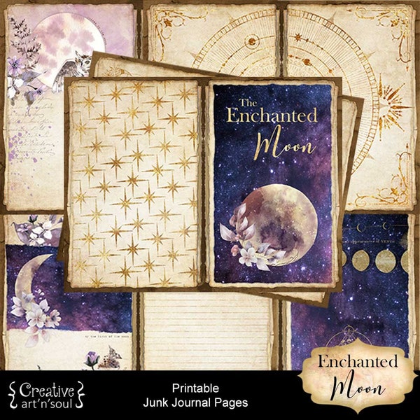 Moon Journal - Etsy