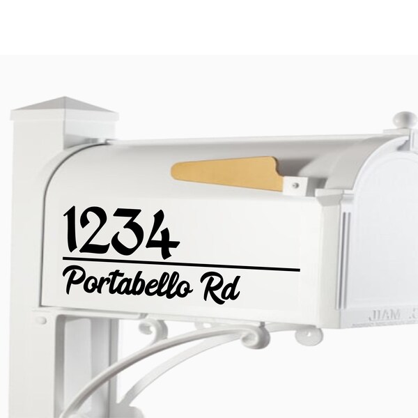 Metal Reflective House Address Numbers - Etsy