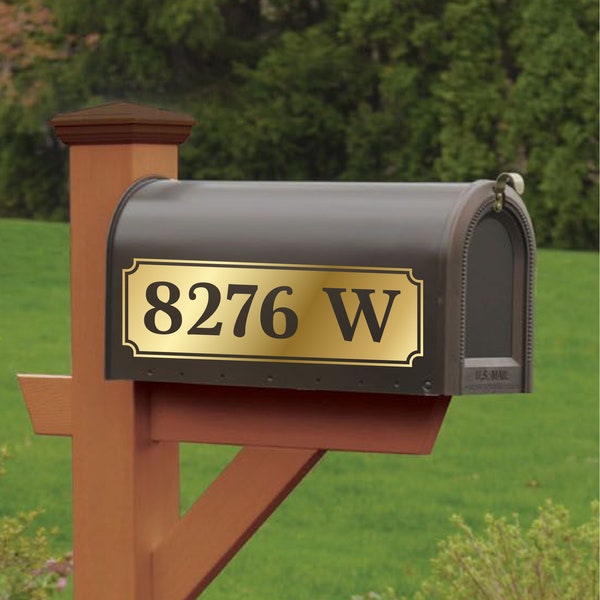 Mailbox Address Plate - Etsy