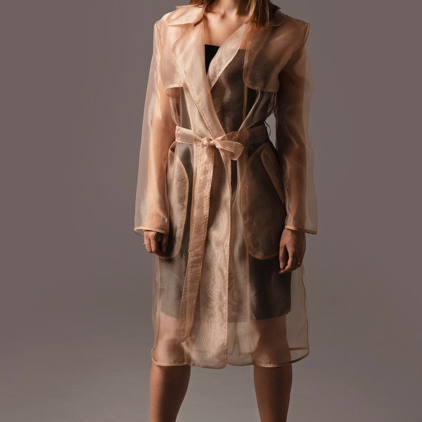 Sheer Coat - Etsy