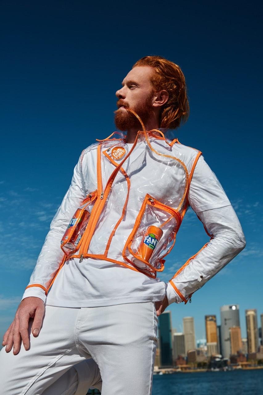 Transparent Vinyl Biker Jacket With Coloring Trim. UNISEX Motorcycle ...