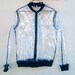 Men's Transparent Bomber Jacket With Cuffs Men's TPU Jacket. Plastic ...