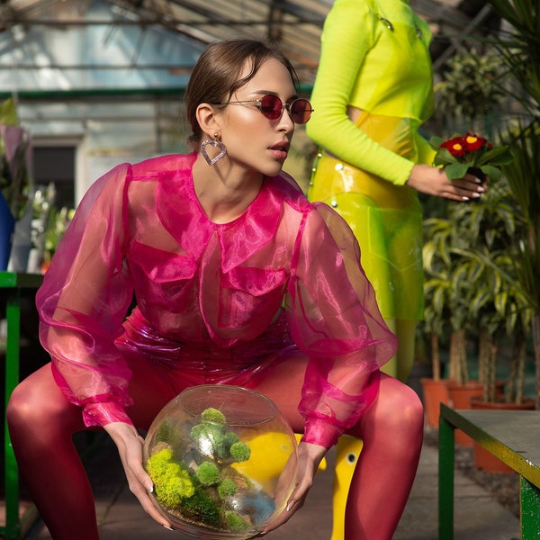 Transparent Tops for Women - Etsy