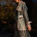 Street Style Translucency TPU Trench Rain Coat With Multicolored Trim and Removable Hood. - Etsy