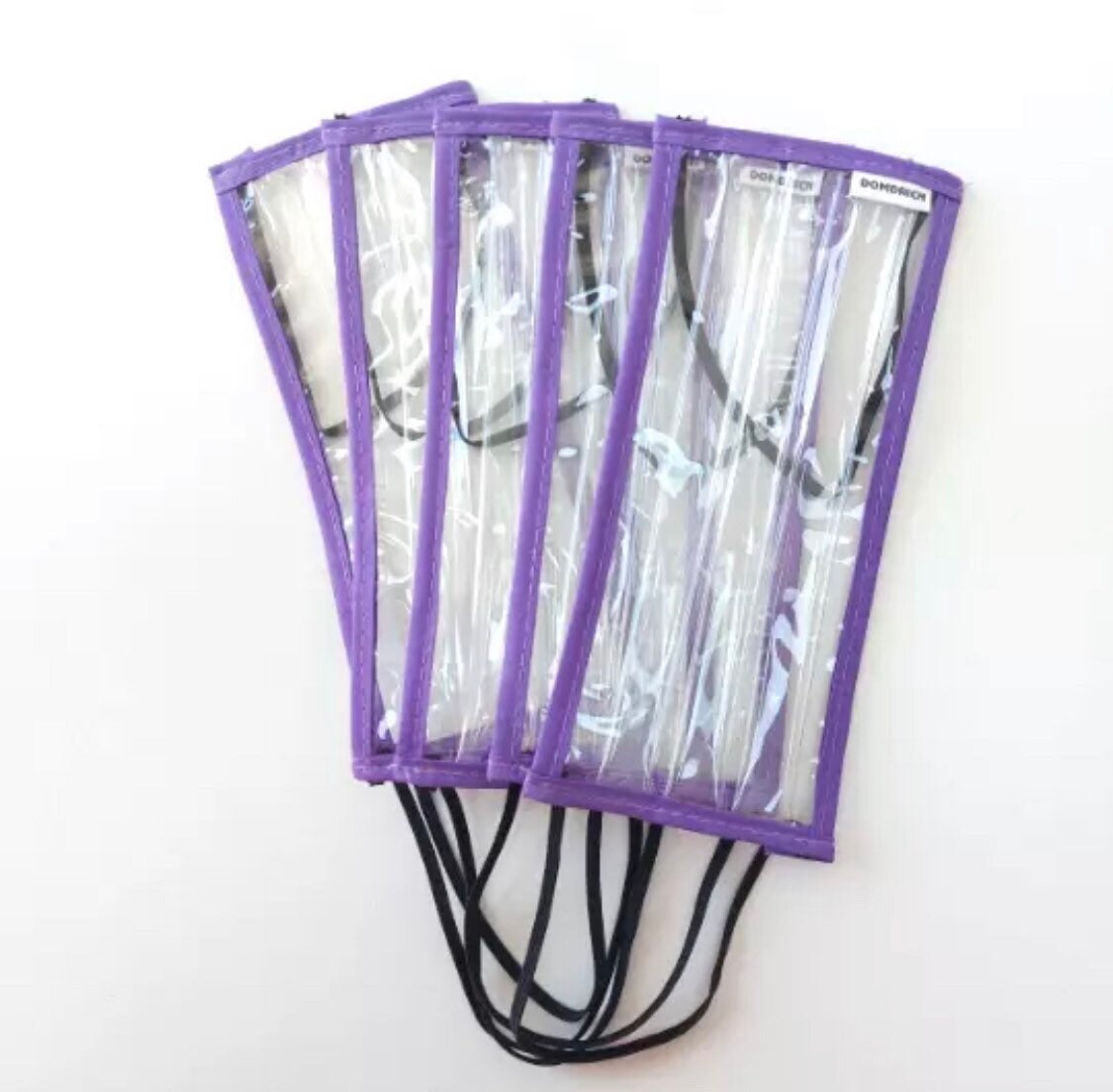 Transparent Vinyl Protecting Mask With Different Colores of - Etsy